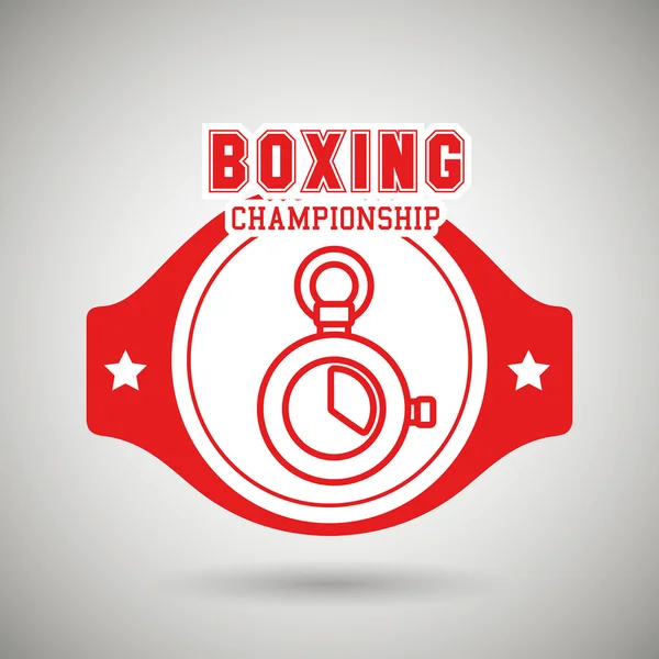 Boxing design. Stock Vector by ©yupiramos 74969887