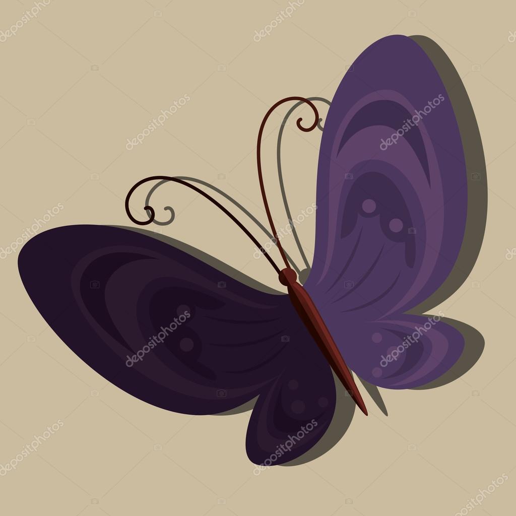 Beautiful butterfly design Stock Vector Image by ©yupiramos #110214258