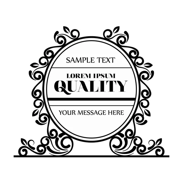 Elegant quality frame design Stock Vector Image by ©yupiramos #110417530