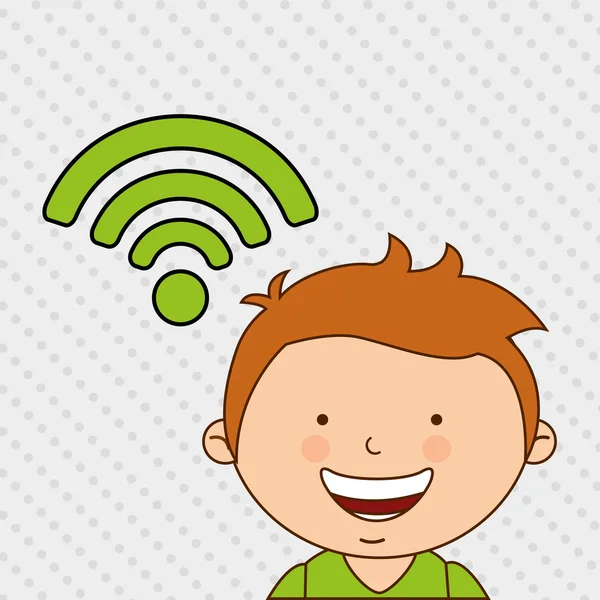 21,423,881 Wifi cartoon Vector Images | Depositphotos