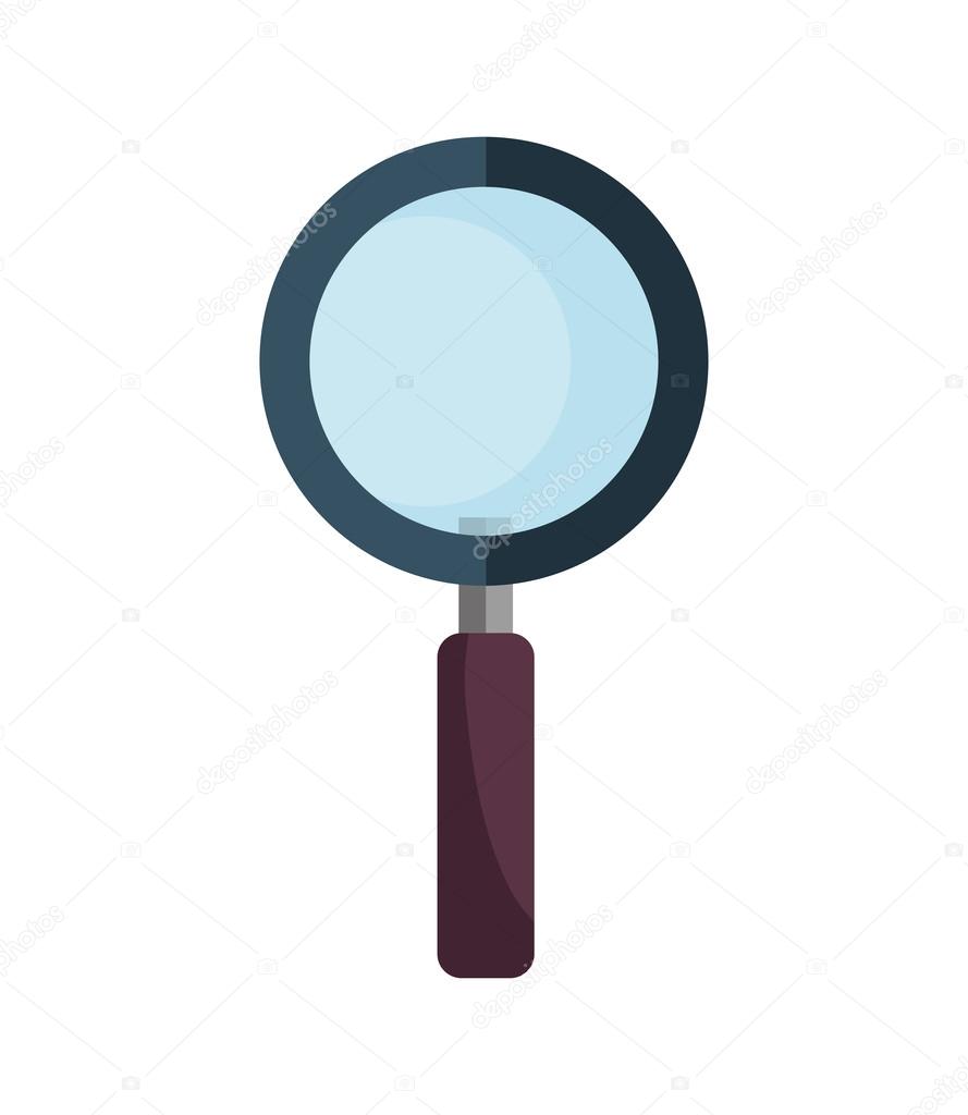 Magnifying glass design Stock Vector Image by ©yupiramos #110433606