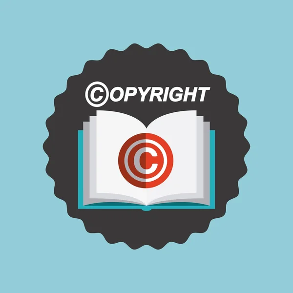 Copyright symbol design Stock Vector by ©yupiramos 109154028