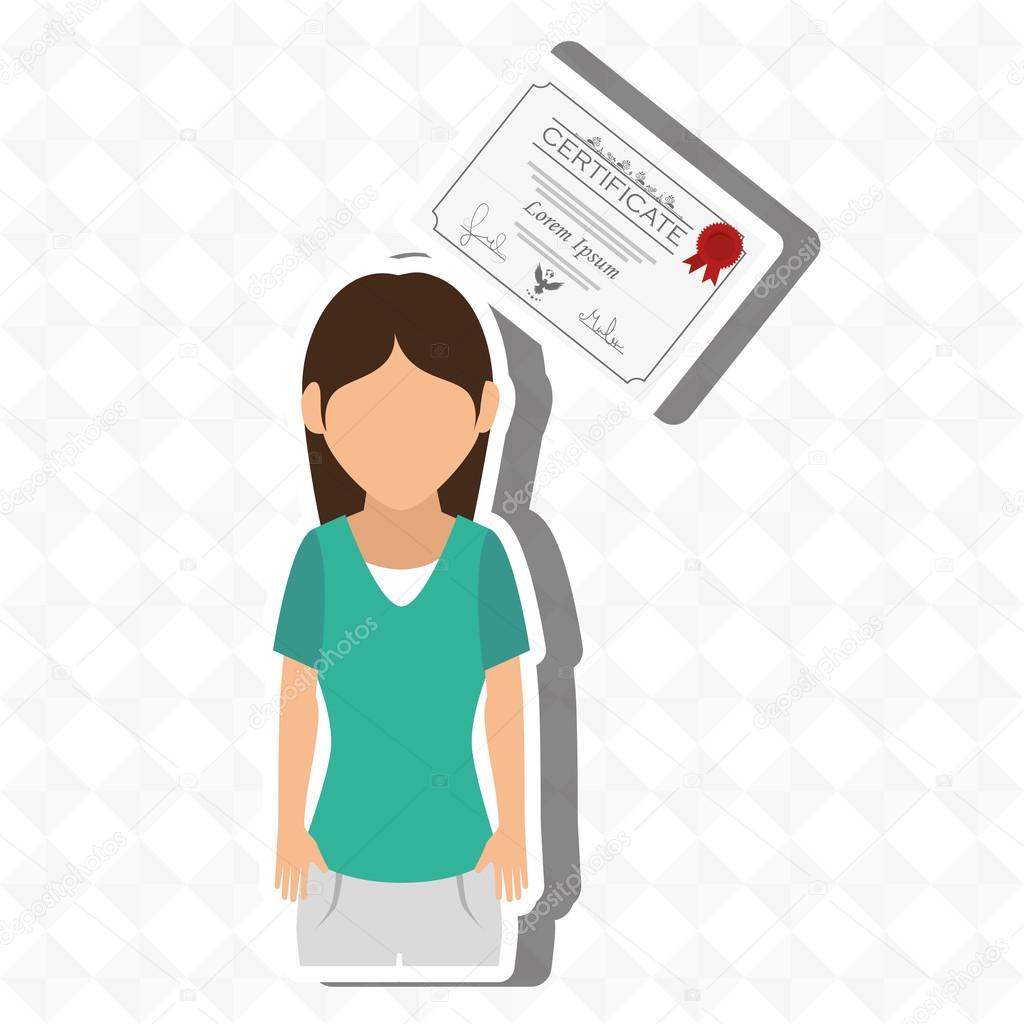 Student avatar design Stock Vector Image by ©yupiramos #111485548