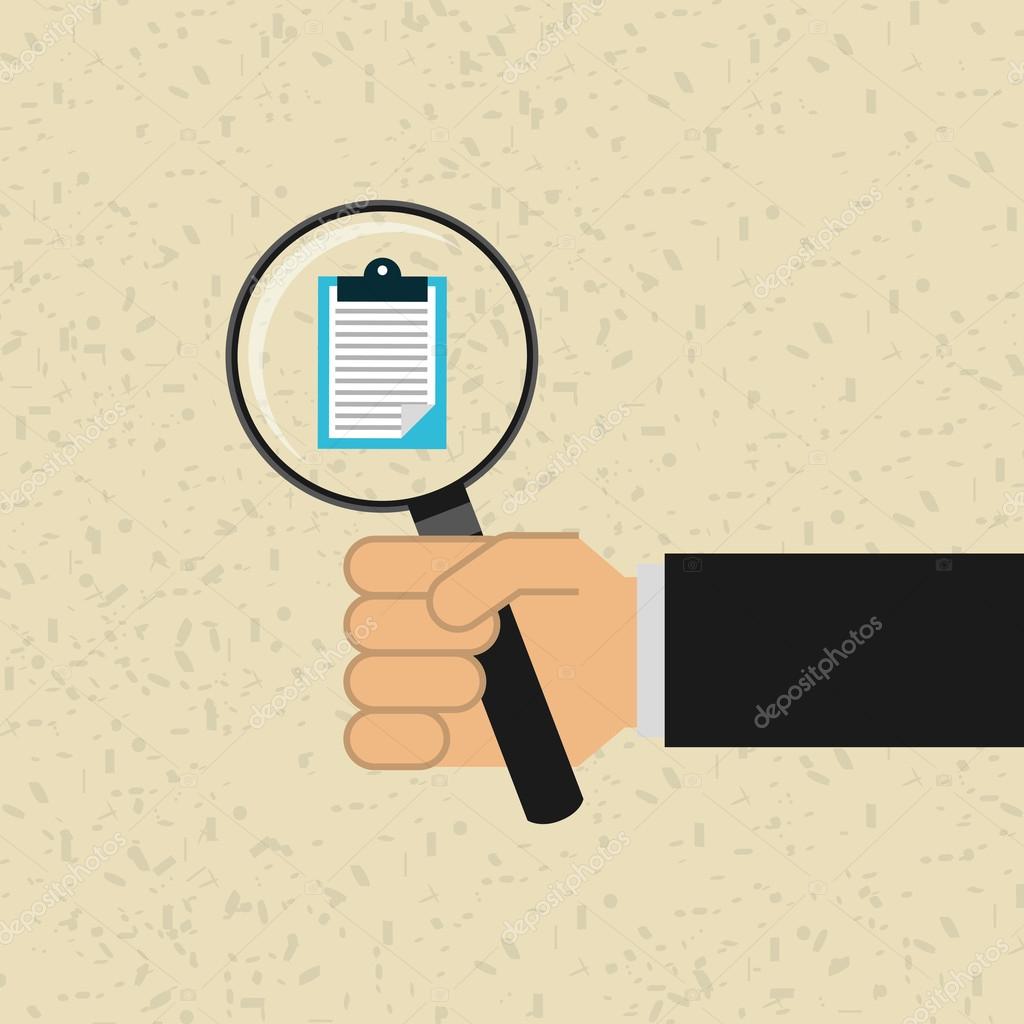 Searching concept design Stock Vector Image by ©yupiramos #113810508