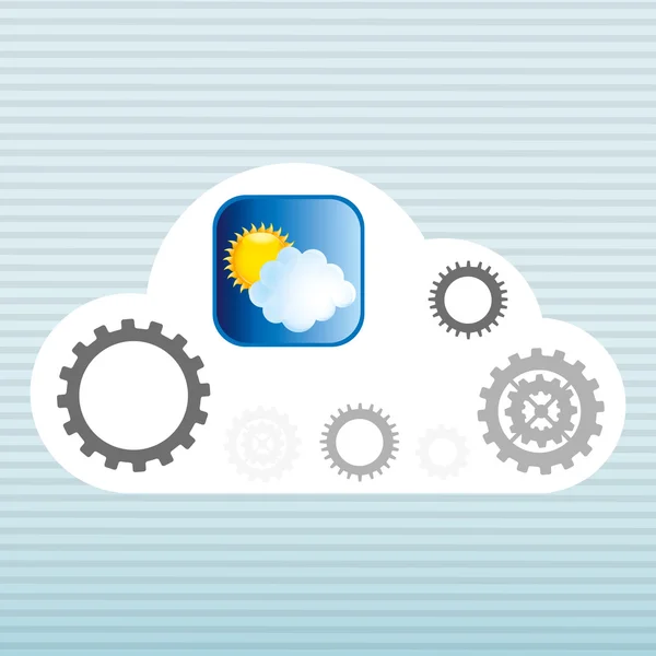 Cloud computing Stock Vector by ©yupiramos 78826660 Cloud computing Stock Vector by ©yupiramos 78826660