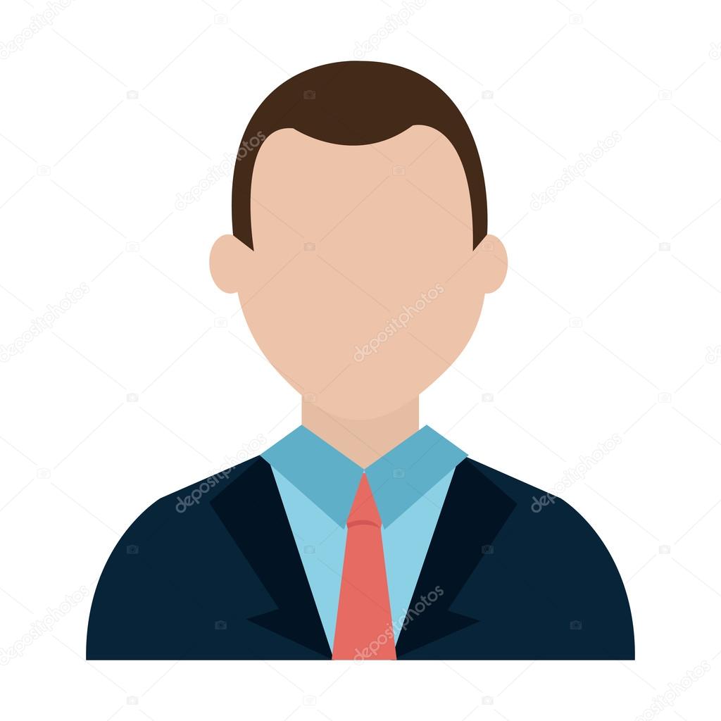 Avatar business man, vector graphic Stock Vector Image by ©yupiramos ...