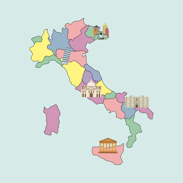Map of Italian footbal clubs Stock Vector Image by ©KatSov #5291553