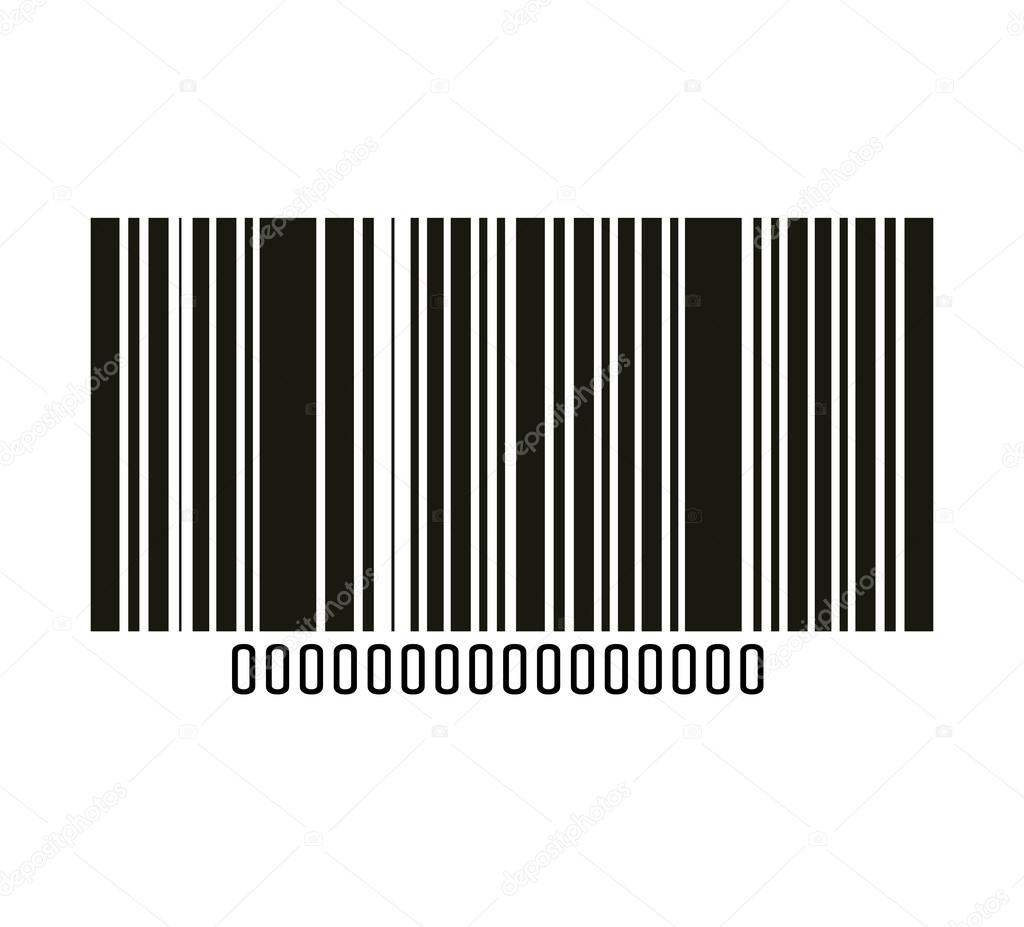 Bar code with serial number icon. Stock Vector by ©yupiramos 116559972