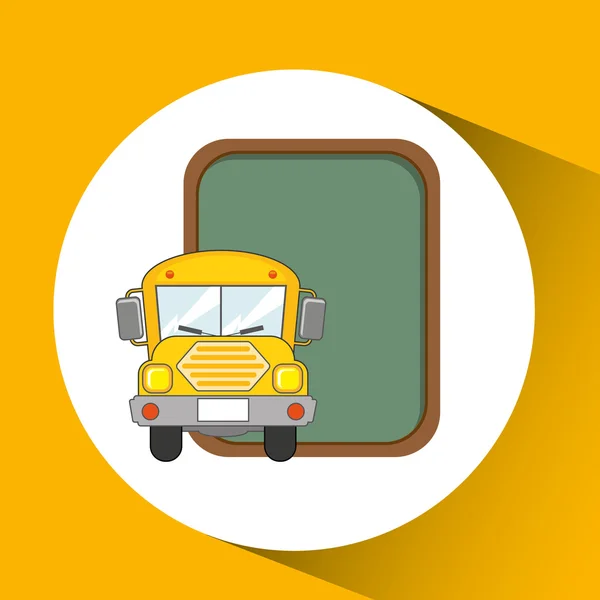 Símbolo de autobús escolar imágenes de stock de arte vectorial ...
