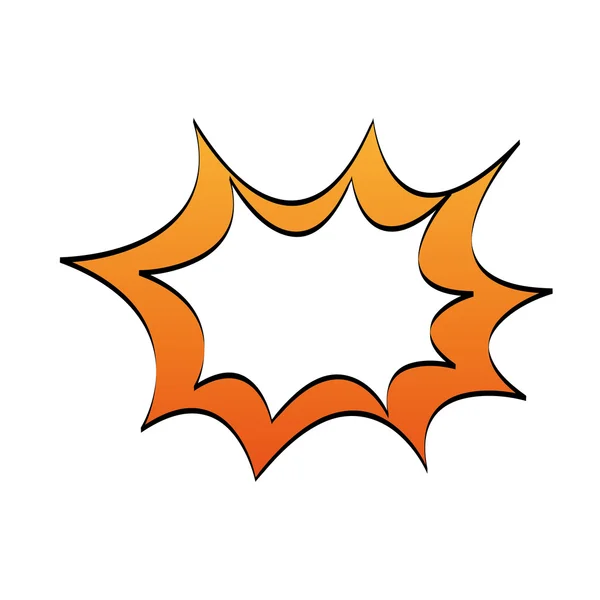 Explosion red color pop art style icon Stock Vector Image by ©yupiramos ...