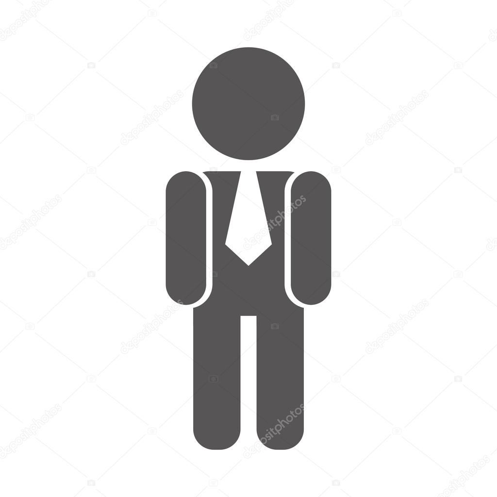 Executive man vector design Stock Vector by ©yupiramos 117015538