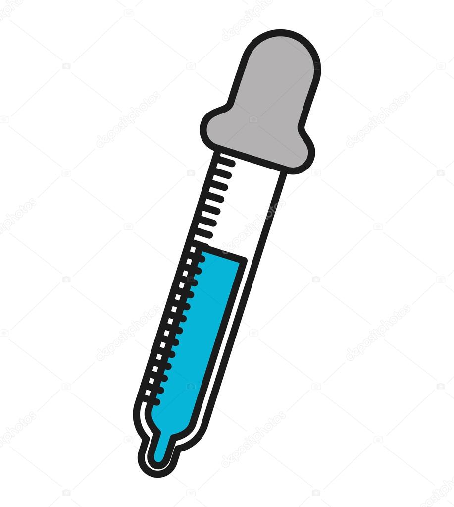Laboratory dropper counter icon Stock Vector Image by ©yupiramos #118400118