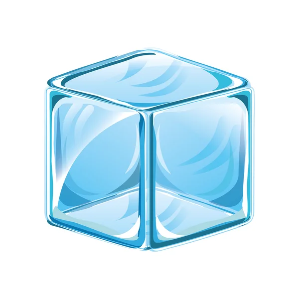 Ice cube — Stock Vector © Tribaliumivanka #12677365