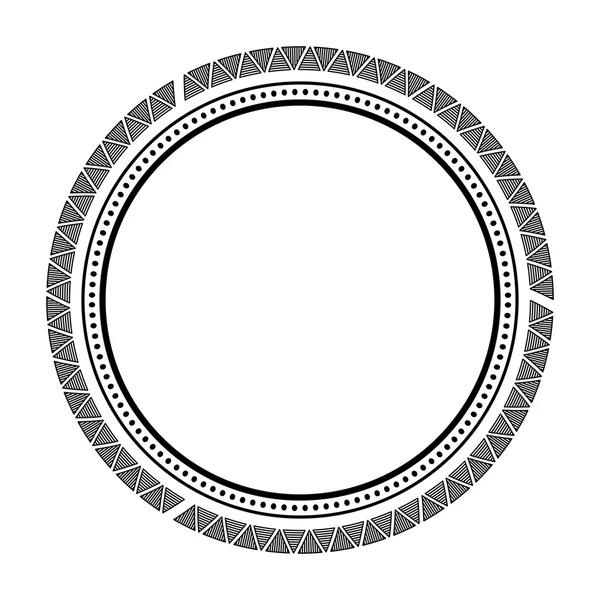 Textile circle decoration icon Stock Vector Image by ©yupiramos #118731436