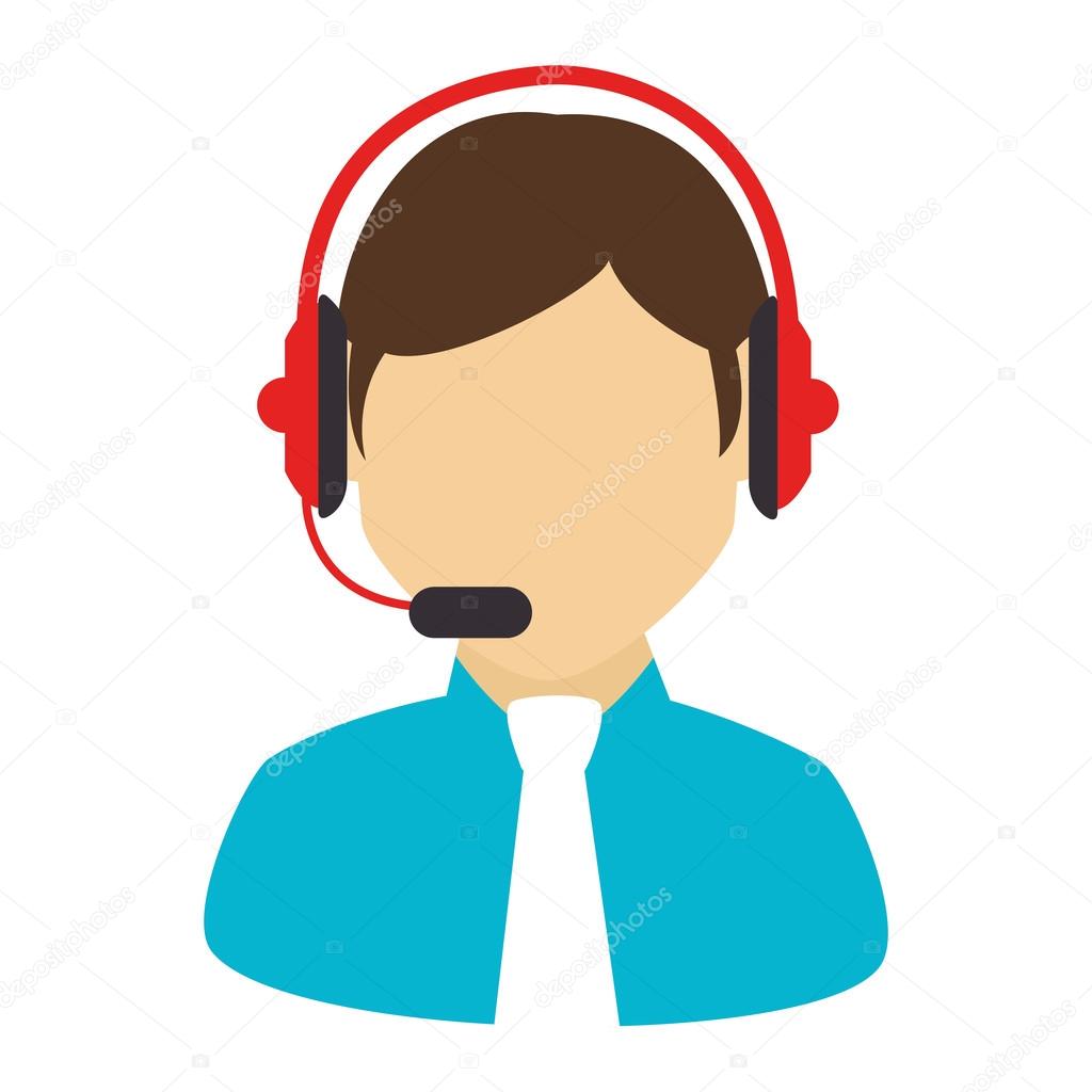 male call center headset icon vector illustration — Stock Vector ... male call center headset icon vector illustration — Stock Vector ...
