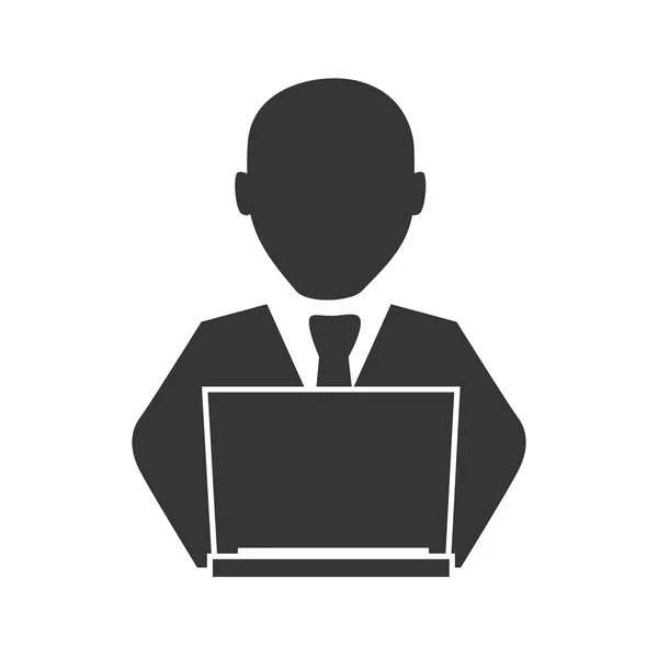 Laptop User Icon