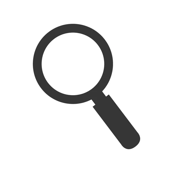 Vector: lupe | Magnifying glass lupe icon vector graphic — Stock Vector ...