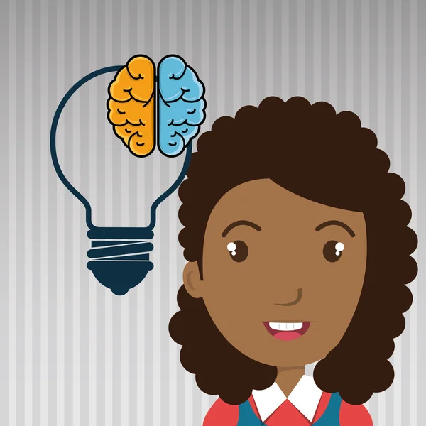 Child student idea icon Stock Vector Image by ©yupiramos #119793756