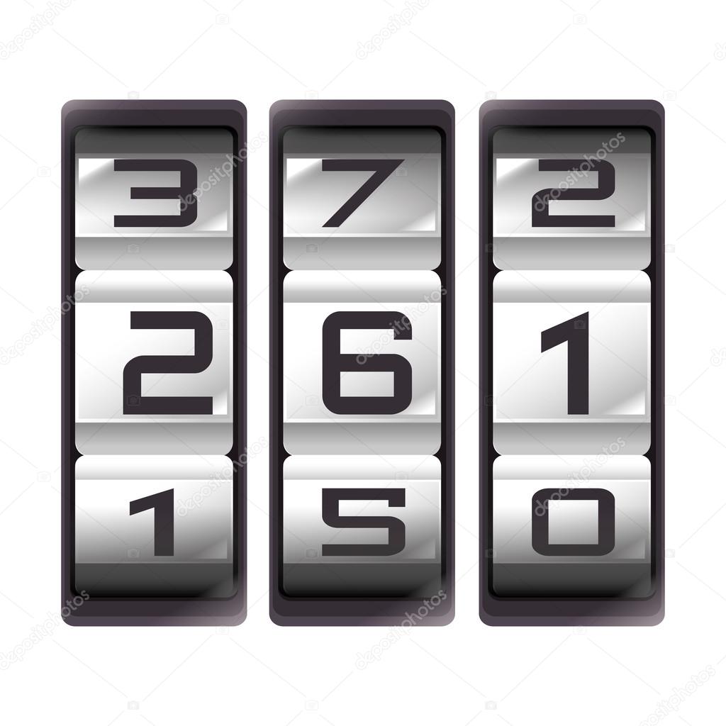 Counter device number icon vector Stock Vector Image by ©yupiramos ...