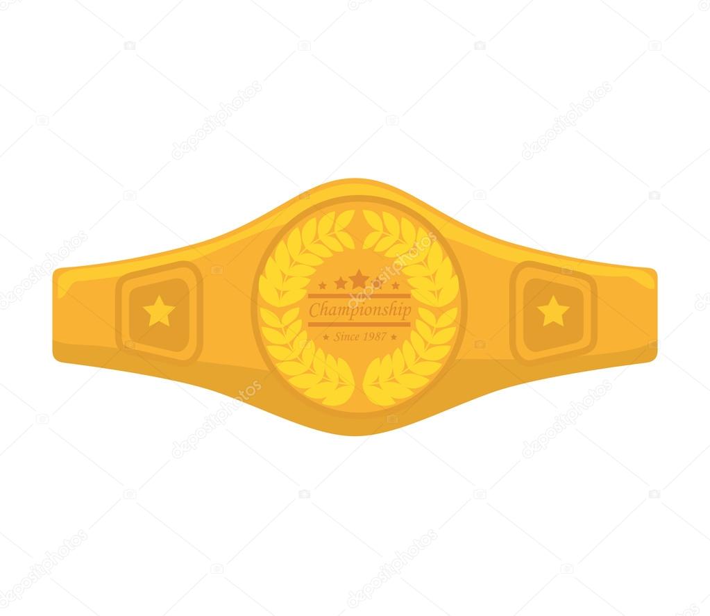 Boxing Belt Clipart