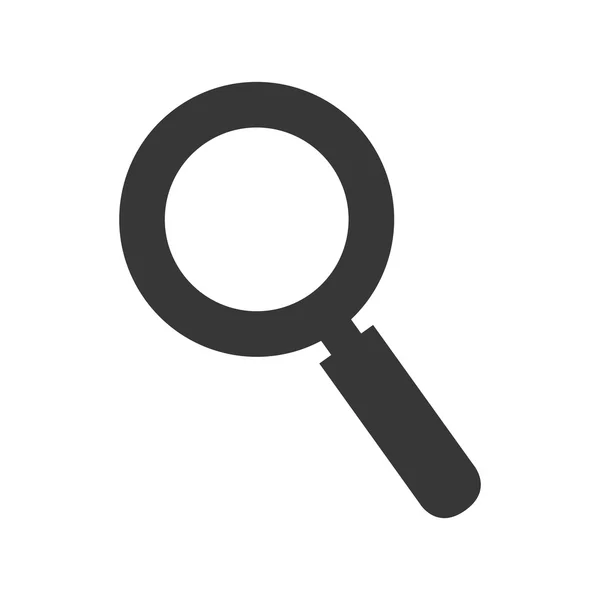 Vector: lupe | Magnifying glass lupe icon vector graphic — Stock Vector ...