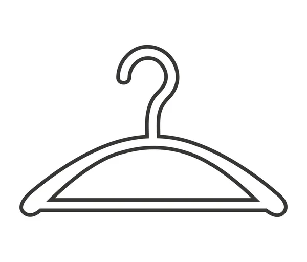 gancho colgador ropa icono aislado — Vector de stock © yupiramos #120281102