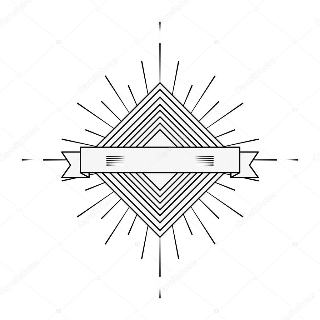 Burst frame isolated background Stock Vector Image by ©yupiramos #120293420