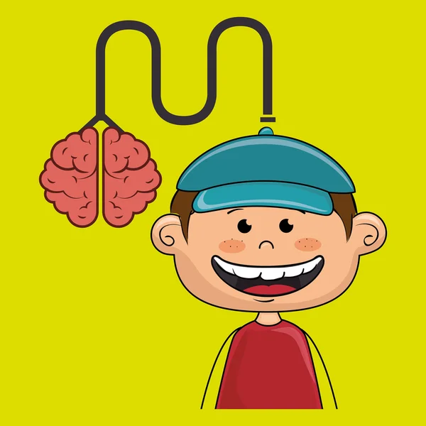Kid brain Vector Art Stock Images | Depositphotos