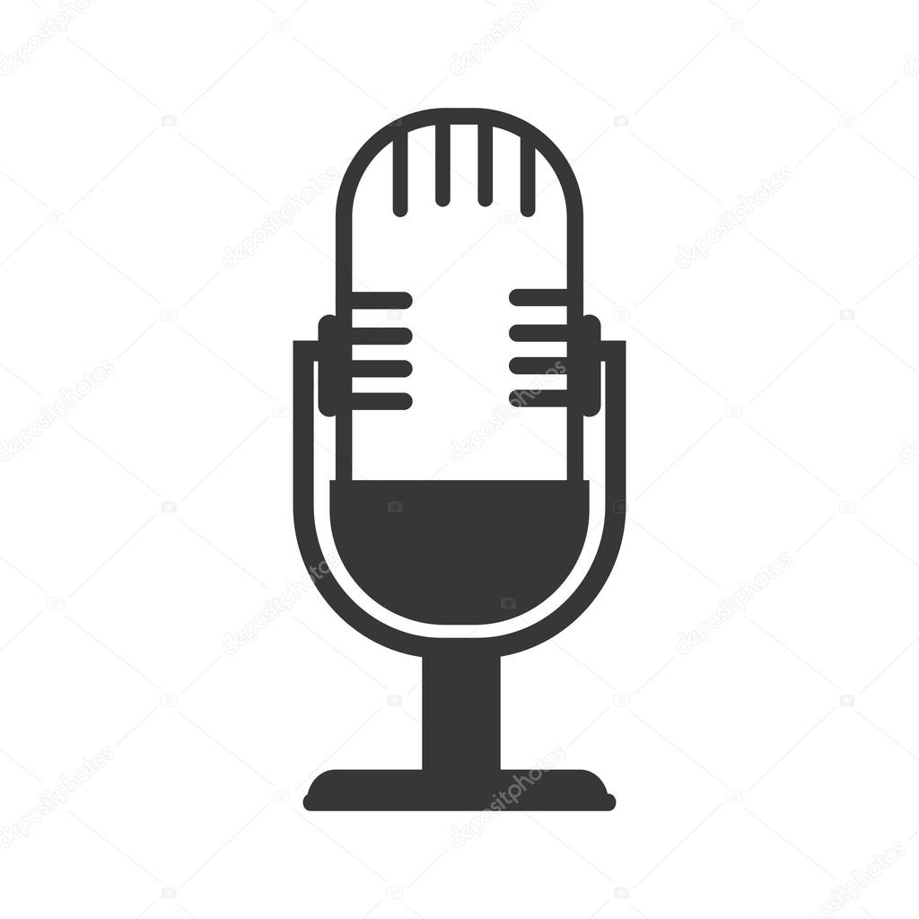 Micrófono para radio Vector de stock por ©yupiramos 121094662