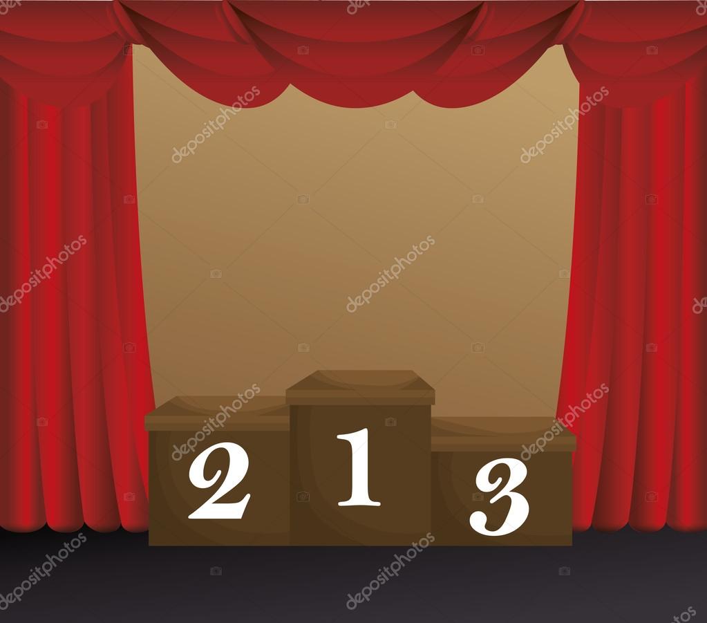 Championship podium numbers icon Stock Vector Image by ©yupiramos ...