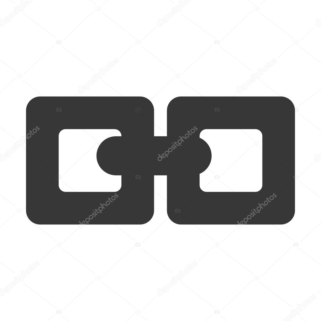 Chain connection link Stock Vector Image by ©yupiramos #121723722