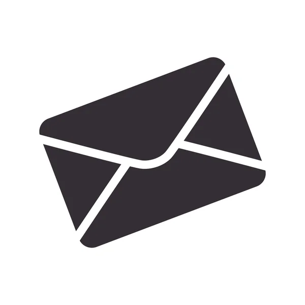 Silhueta envelope Vector Art Stock Images | Depositphotos