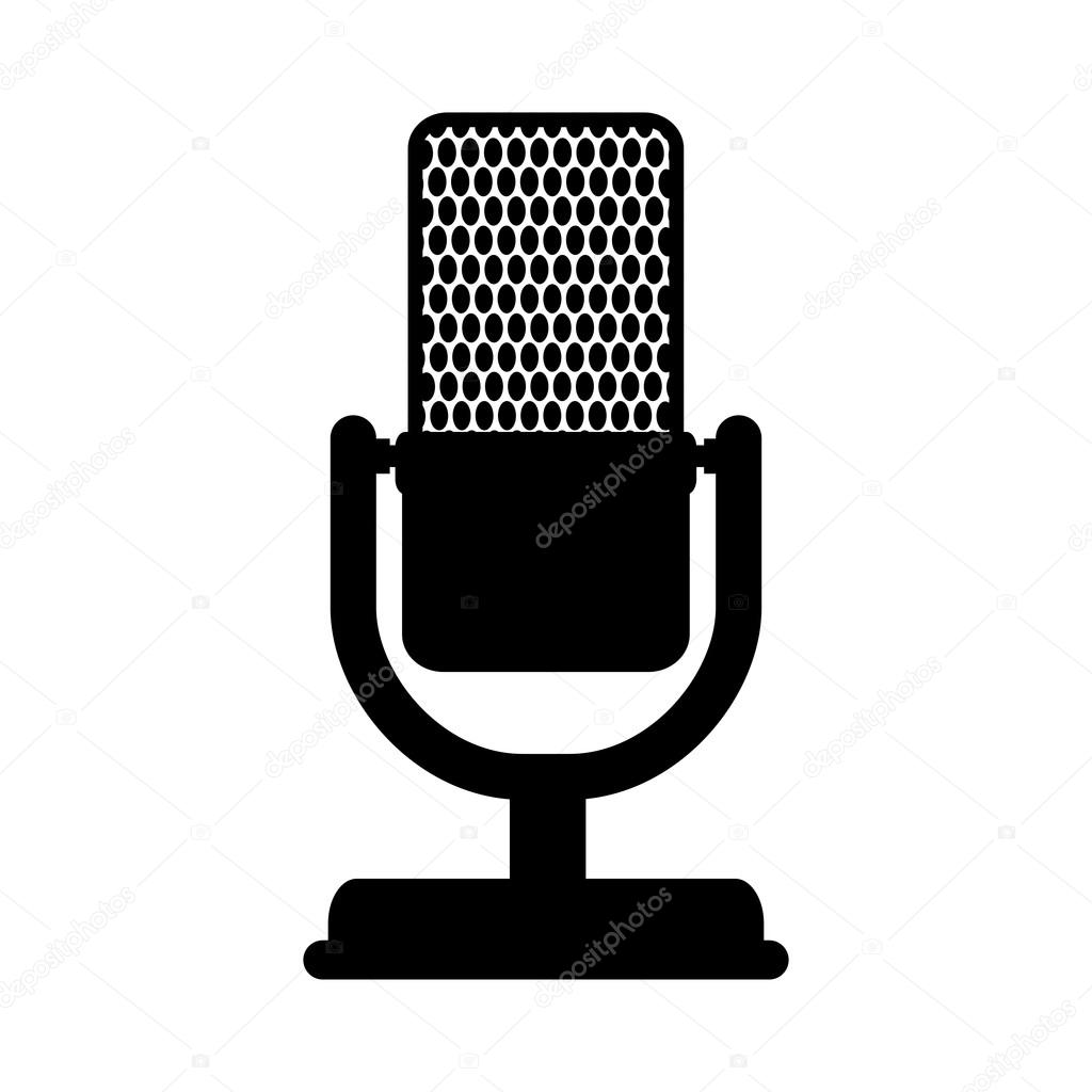 Radio Microphone Vector