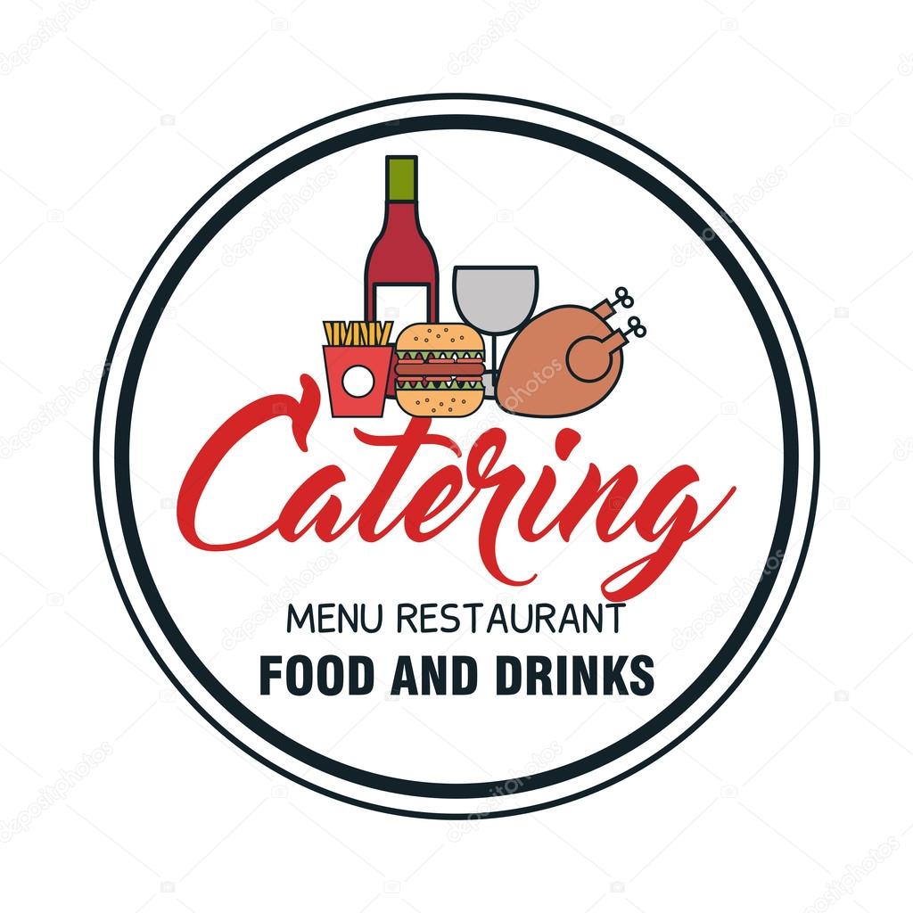 Icon catering service food design Stock Vector Image by ©yupiramos ...