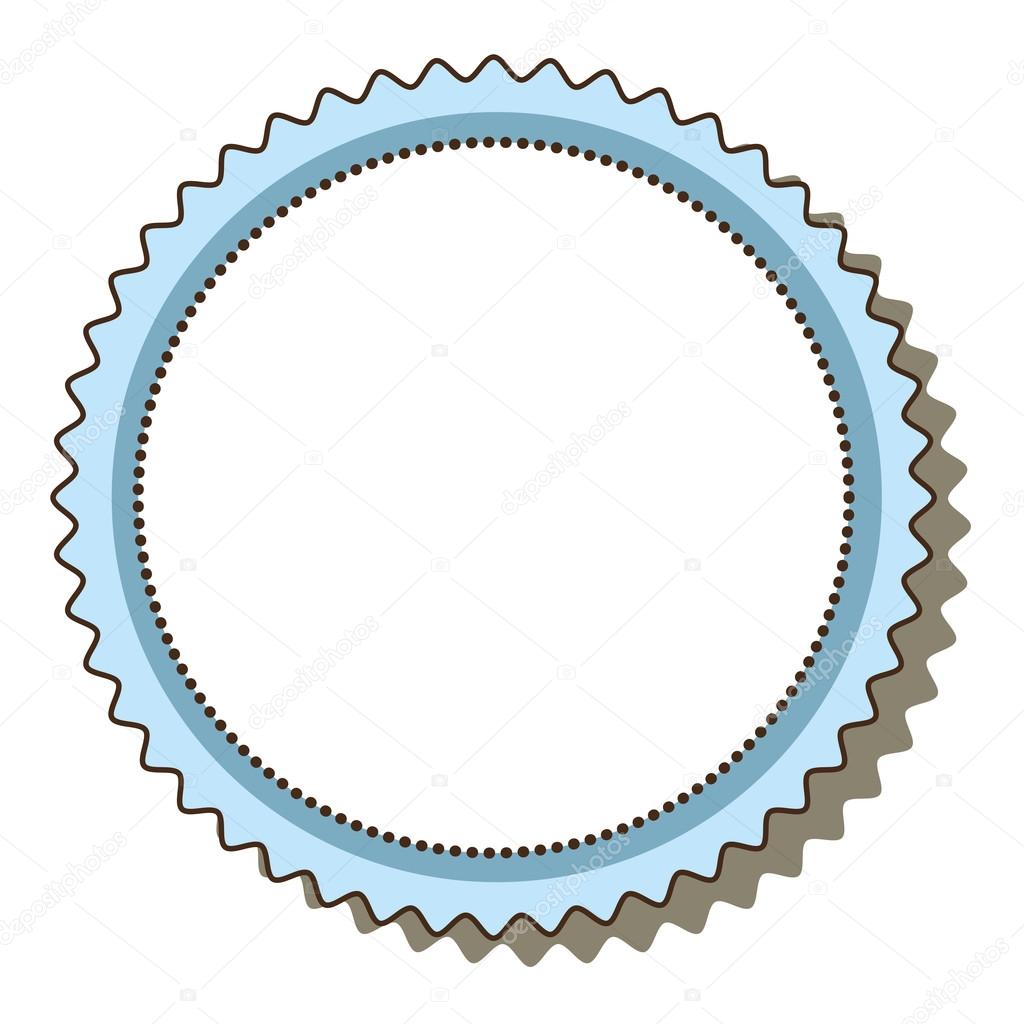 Circle frame elegant icon Stock Vector Image by ©yupiramos #122834904