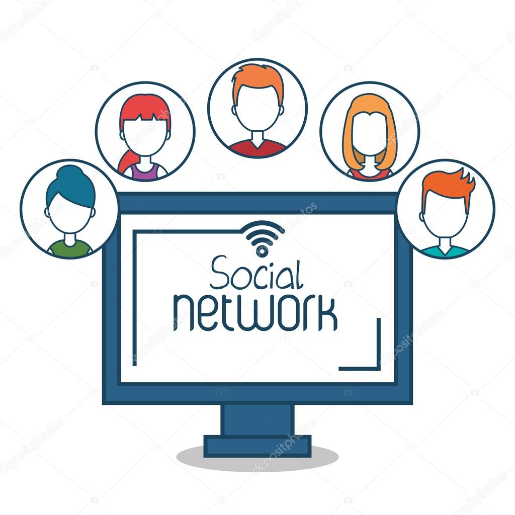 Technology connected virtual isolated Stock Vector by ©yupiramos 122840498