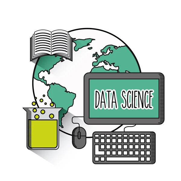 Data Science Futuro Spot Icons — Stock Vector © bloomua #101013918