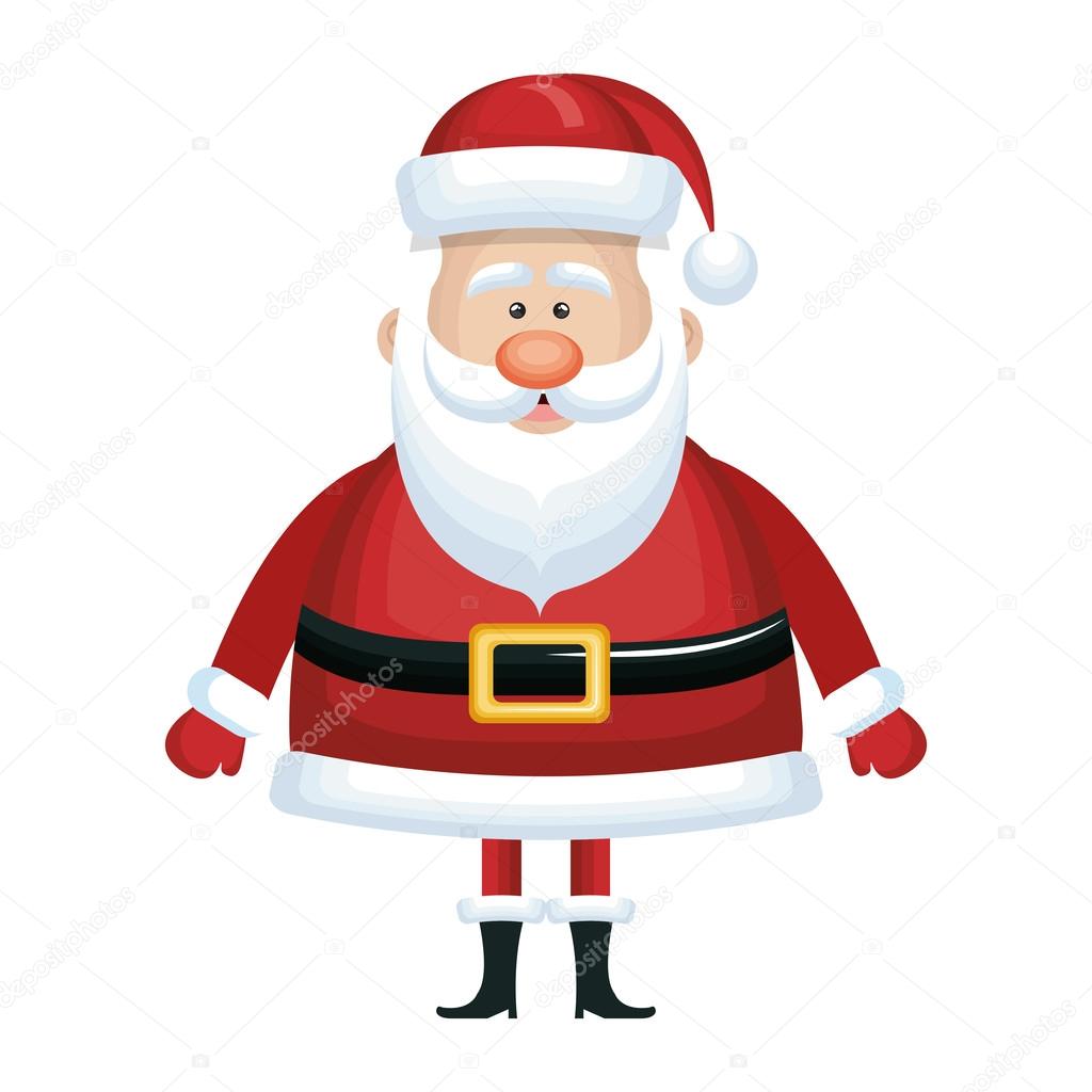 Caricature du Père Noël Vecteur par ©yupiramos 123041732