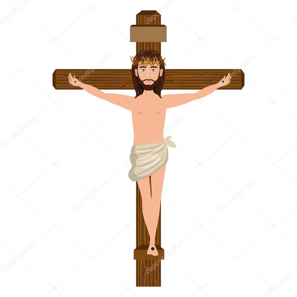 Cartoon Christian Cross