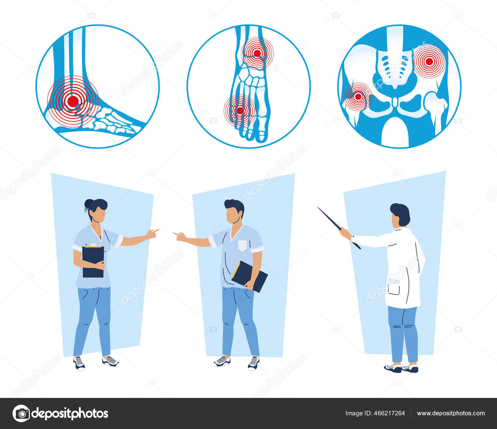 Reumatología seis iconos Stock Vector by ©yupiramos 466217264