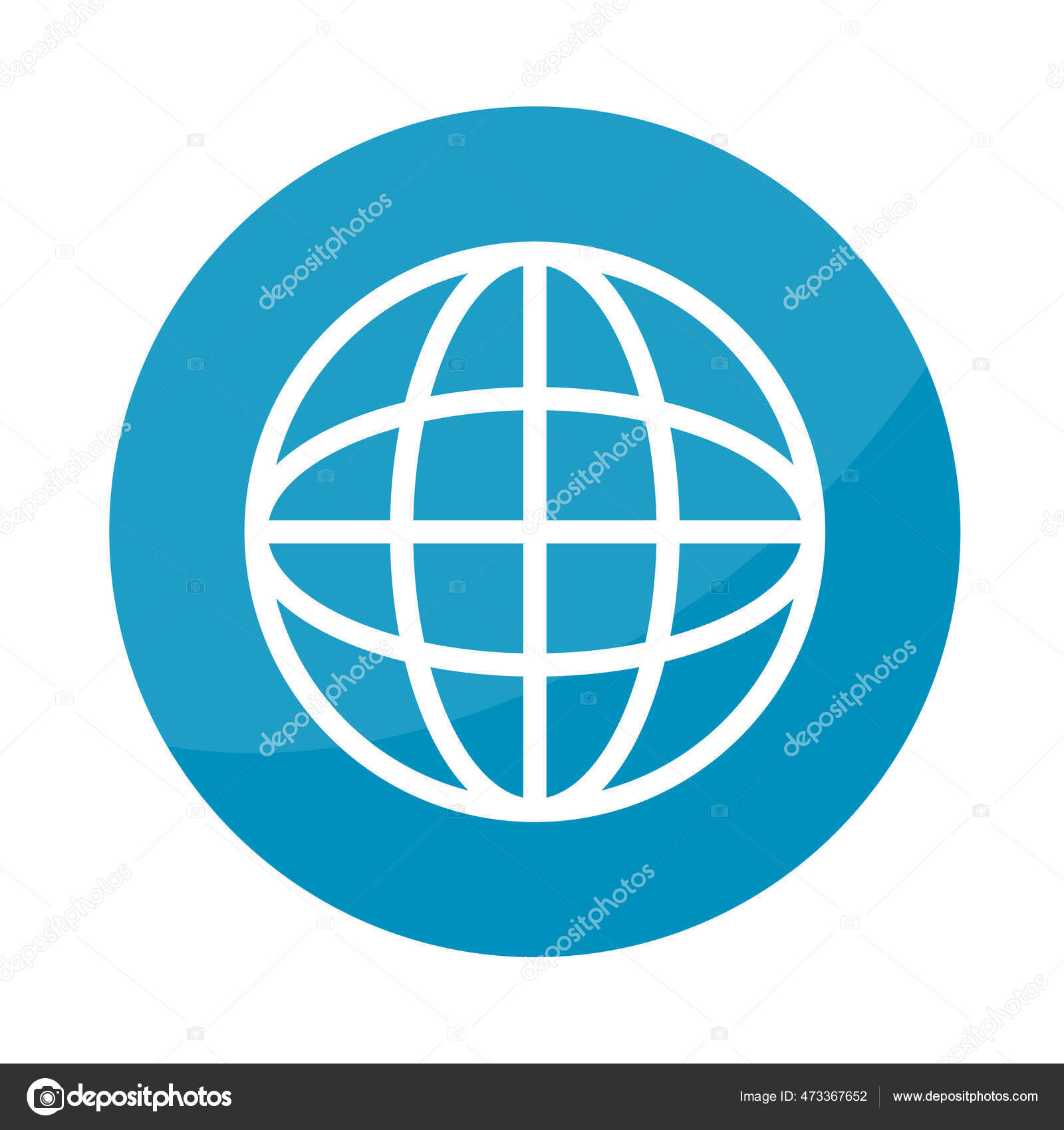 Global sphere icon Stock Vector by ©yupiramos 473367652