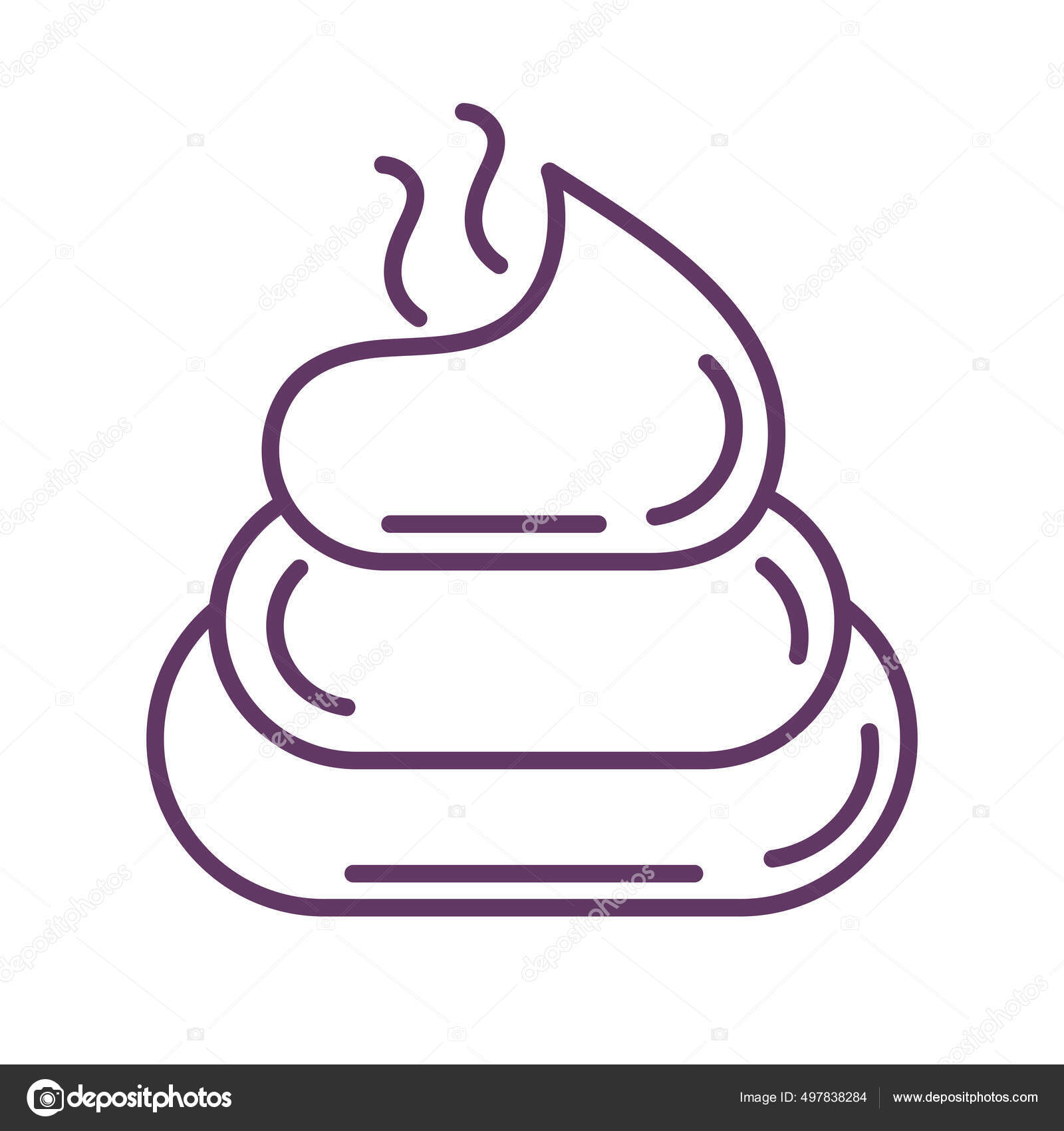 Pet poop symbol Stock Vector Image by ©yupiramos #497838284