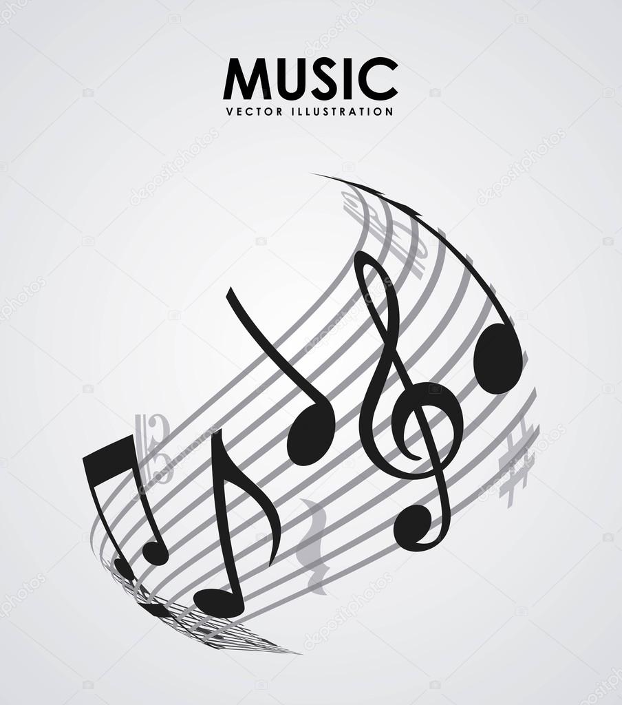 Music design Stock Vector by ©yupiramos 52636715