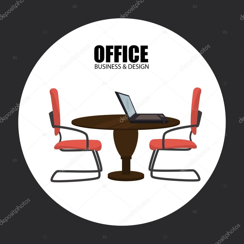 Office design Stock Vector by ©yupiramos 52702279