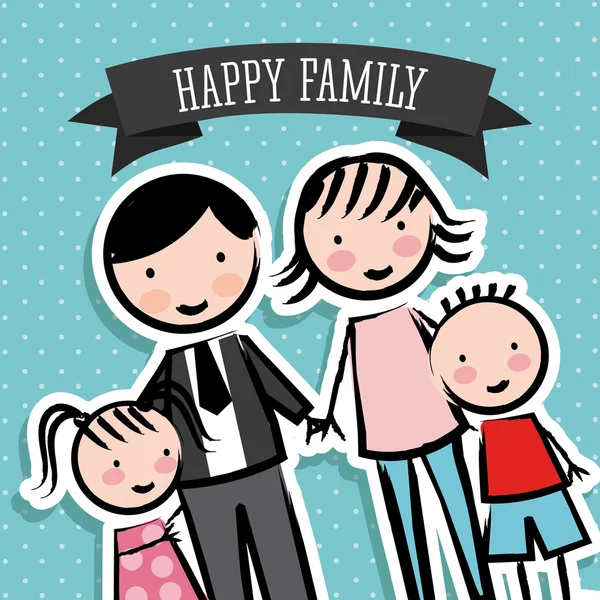 My family Stock Vector Image by ©yupiramos #11524552