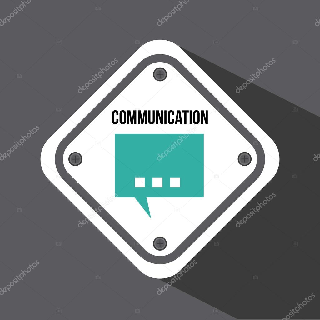 Communication design Stock Vector by ©yupiramos 53421107