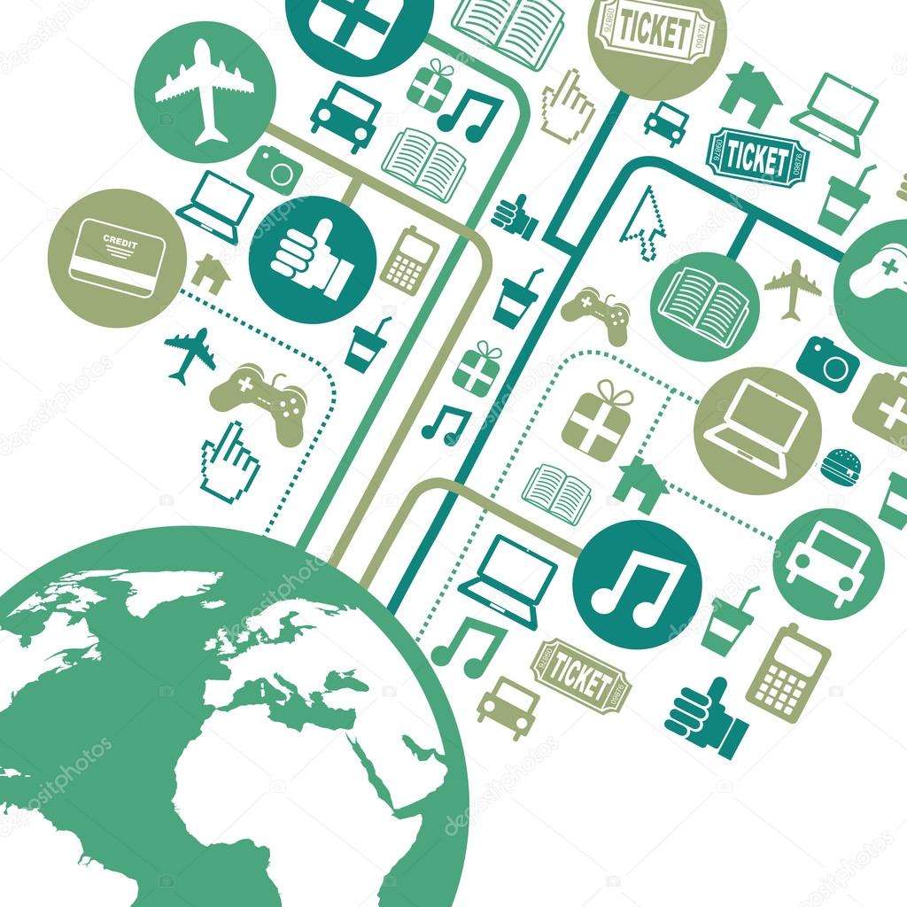 Communication design Stock Vector by ©yupiramos 53421271