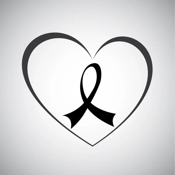 100,000 Awareness ribbon heart Vector Images | Depositphotos