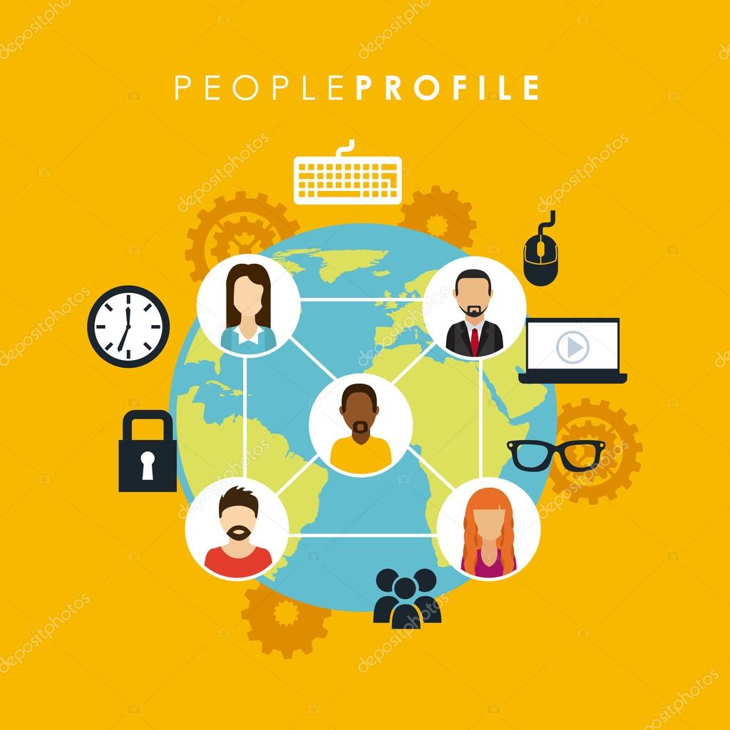 People design Stock Vector Image by ©yupiramos #54000569