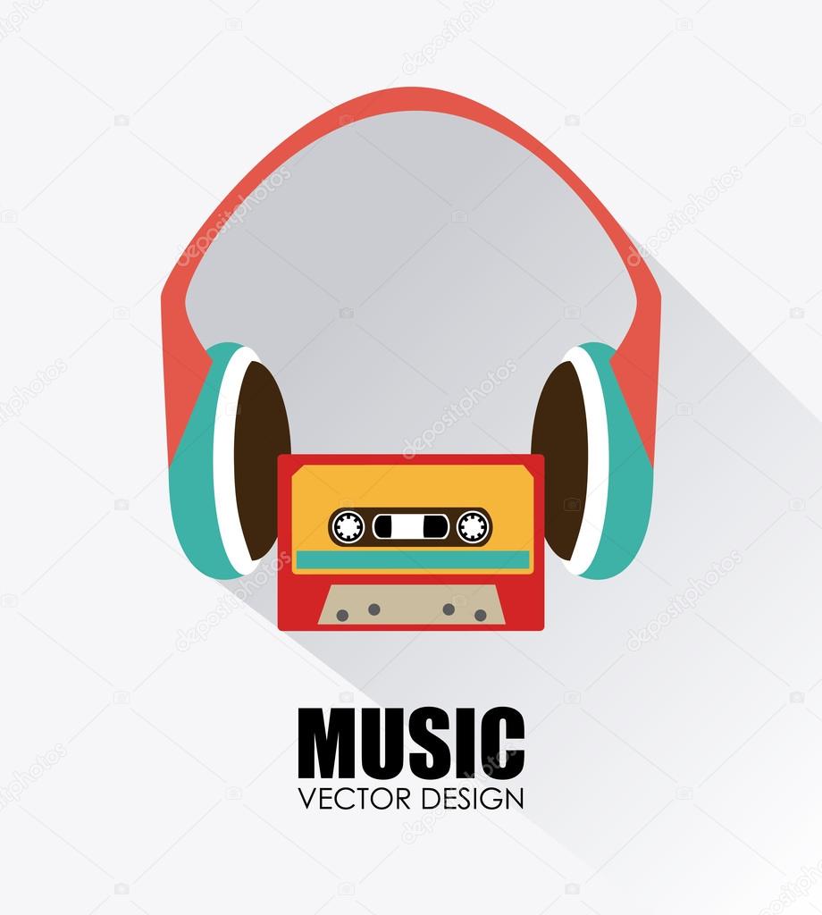 Music design Stock Vector by ©yupiramos 54063601